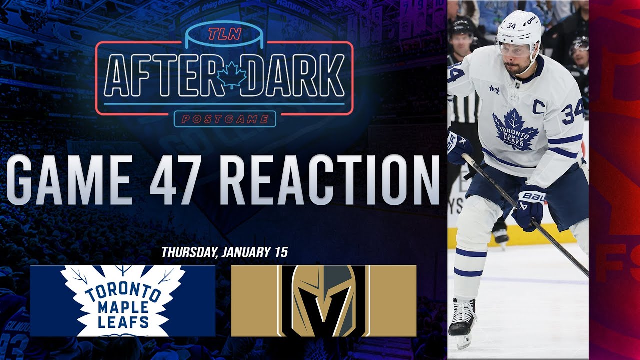 Toronto Maple Leafs vs Vegas Golden Knights Postgame Show ft. Nick ...