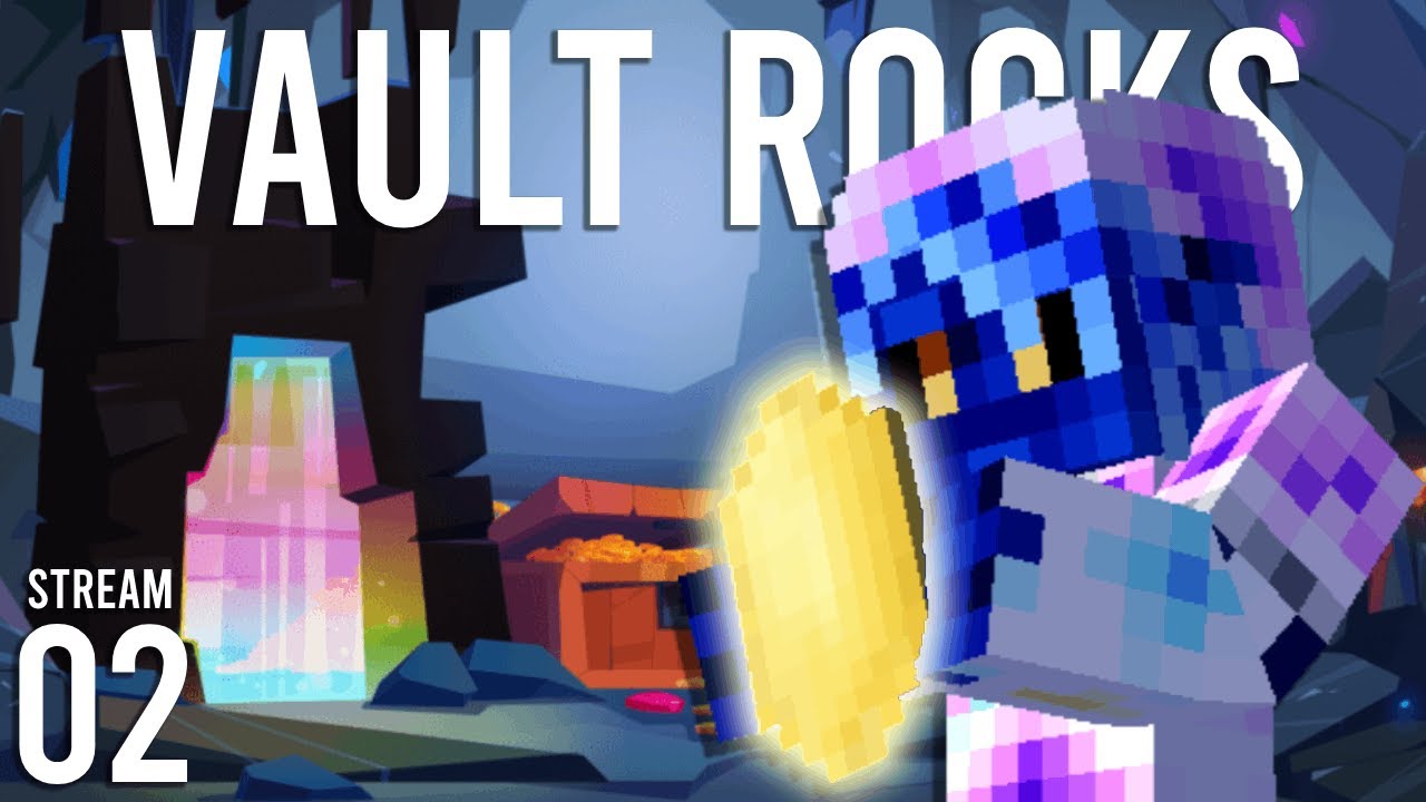 LIVE Minecraft Vault Hunters | VAULT ROCKS - YouTube