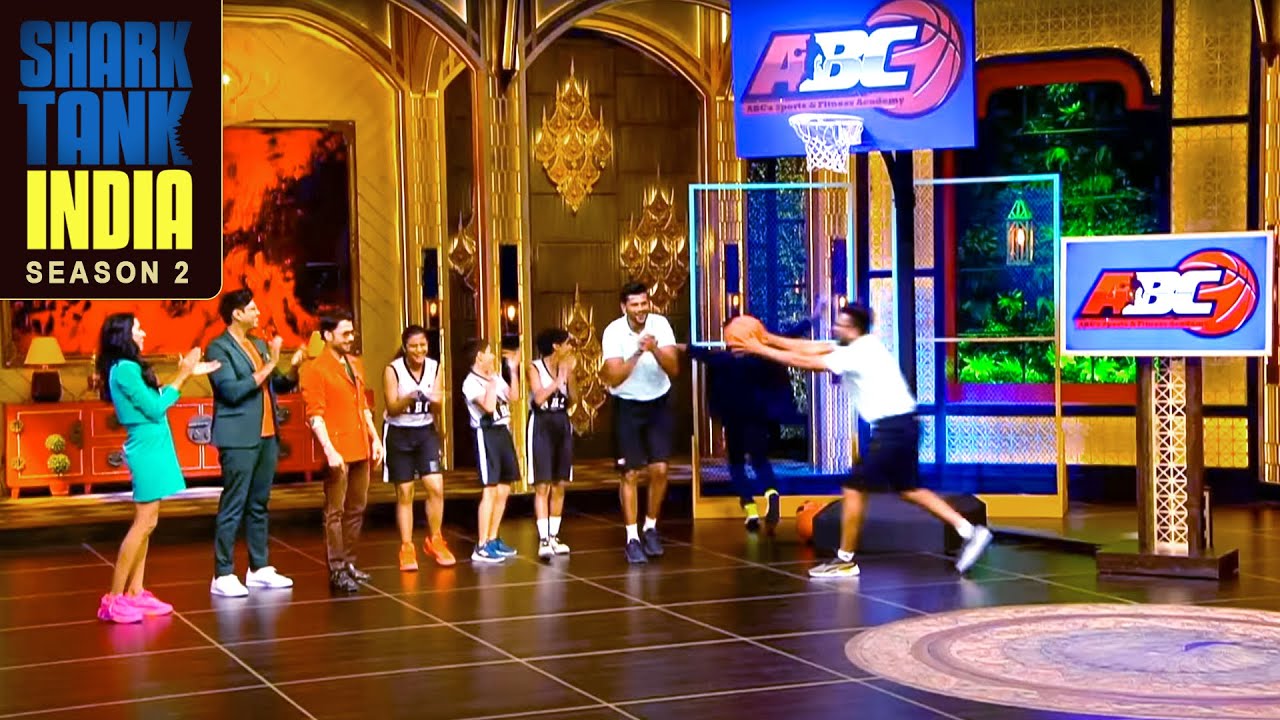 Stage par Sharks बने Basketball Enthusiasts | Shark Tank India S2 ...