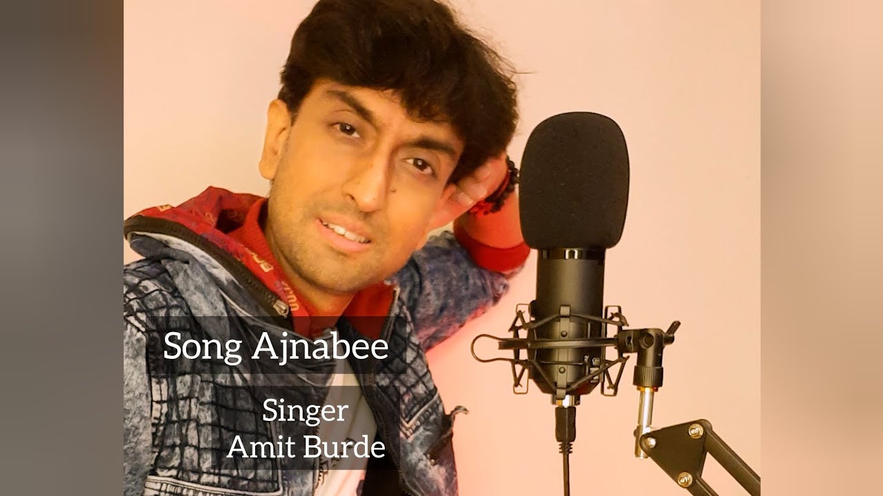 Ajnabee Tum Jaane | Original Singer Kishore Kumar | Cover Amit Burde ⭐ ...