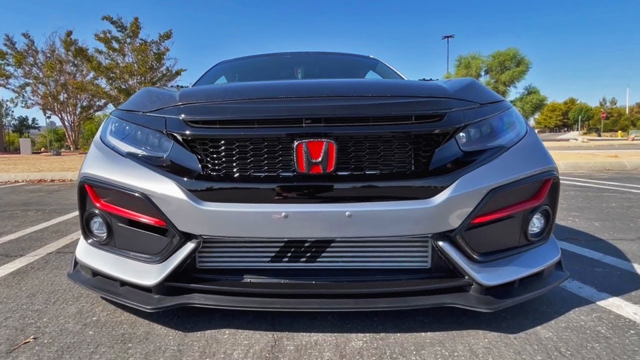 ProCivic High Flow Grill + Lower Grill Delete | 2020 Civic Si - YouTube