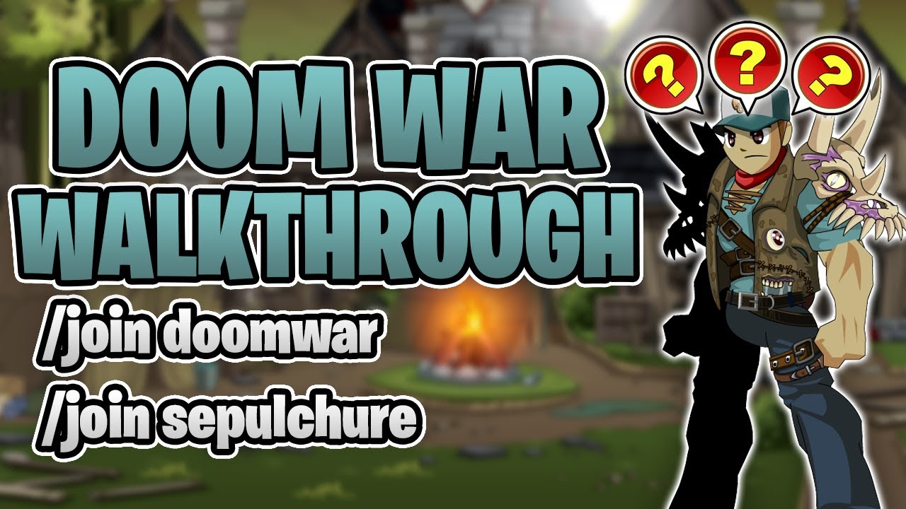 Doom War Quest Walkthrough /join doomwar - AQW - YouTube