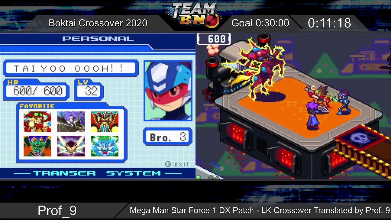 Mega Man Star Force 1 DX - Lunar Knights Showcase by Prof. 9 ~ Boktai ...