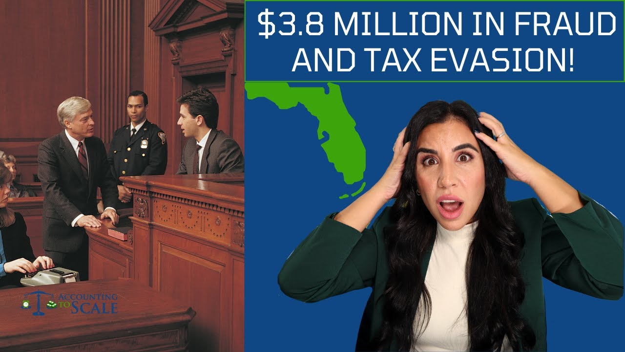 Florida Man's $3.8 Million Fraud and Tax Evasion Scheme Exposed! - YouTube