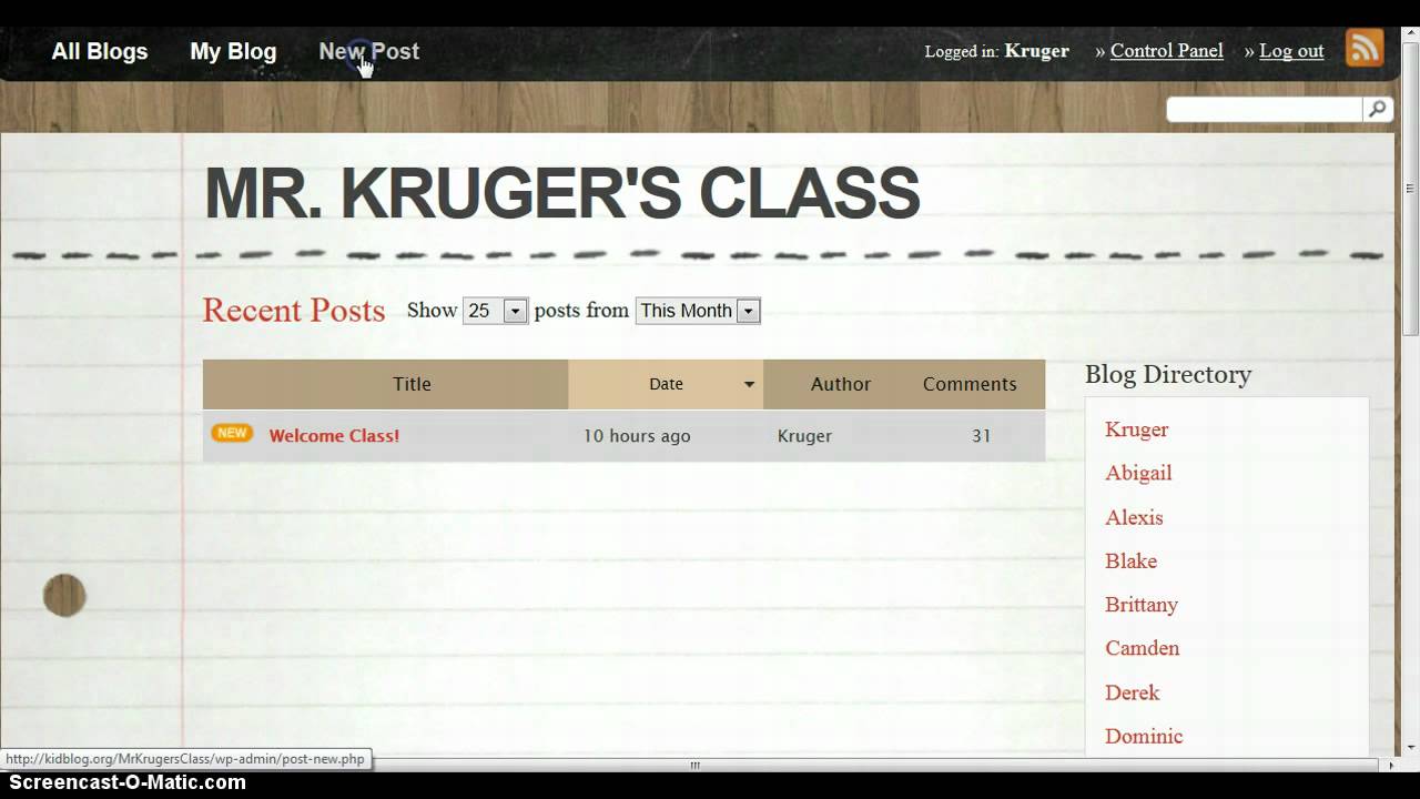 How to create an audio blog - YouTube
