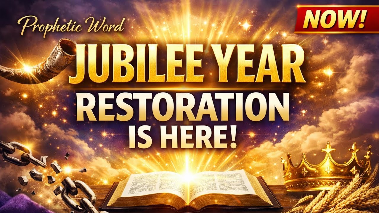 Jubilee Year | God’s Appointed Time for Restoration! Prophetic Word ...