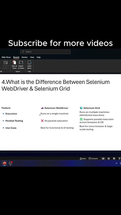 Difference between Selenium WebDriver and Selenium Grid # ...