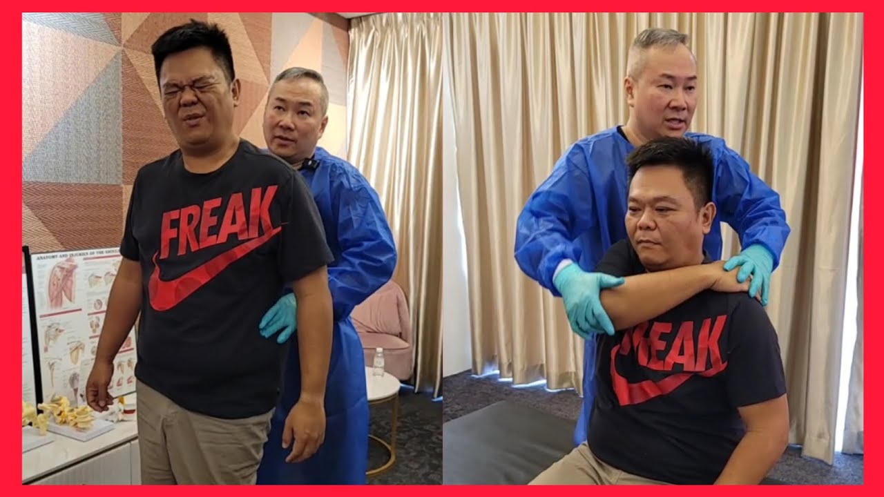 Chris Leong Treatment Neck and Lower Back Problems😱 - YouTube