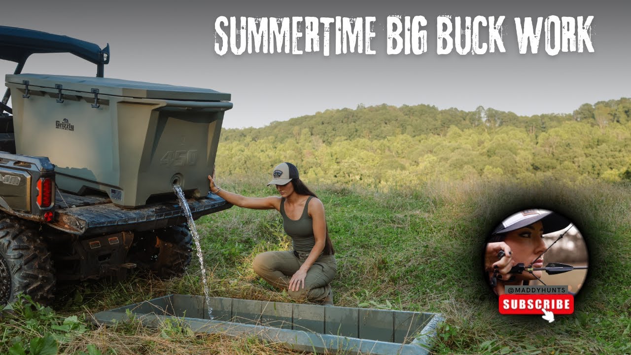 Whitetail Prep - Summertime Big Buck Work - YouTube