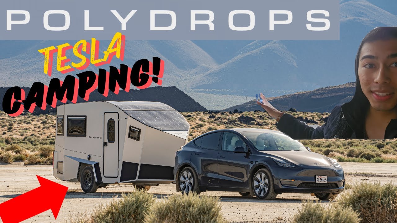 Tesla Camping Just Got Better with the POLYDROP P21! - YouTube