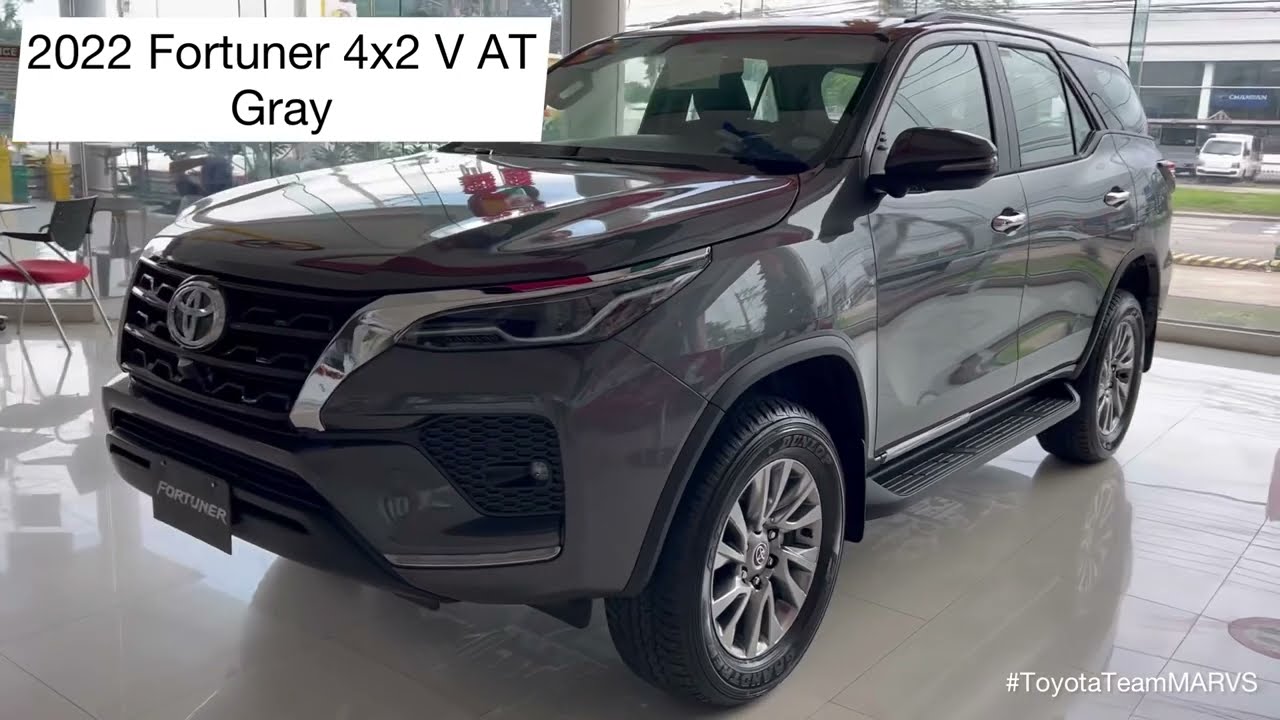 2022 Toyota Fortuner SUV 4x2 V Dsl AT- Gray | #ToyotaTeamMARVS - YouTube