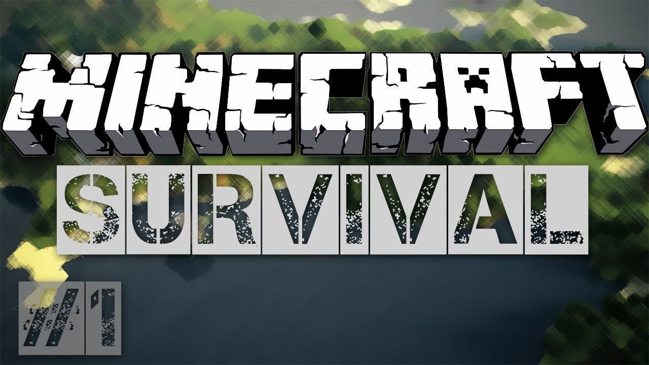 minecraft survival ep 1 - YouTube