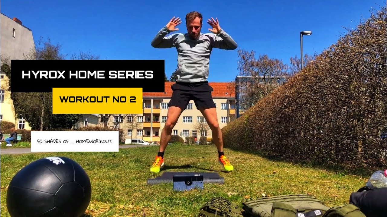 HYROX HOME SERIES - WOD 2 - HOW FAR CAN YOU GO - YouTube