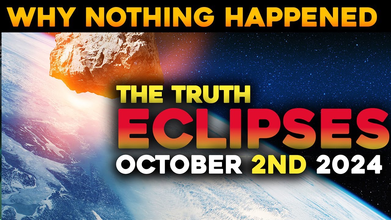 AFTER THE ECLIPSE | Why Tribulation or Rapture Did Not Happen During ...