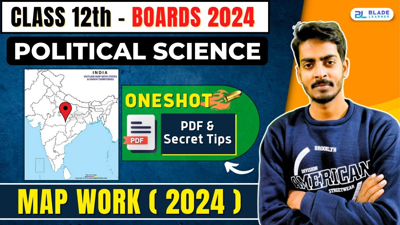 Class 12 Political Science Map Work | Map Based Questions Class 12 ...