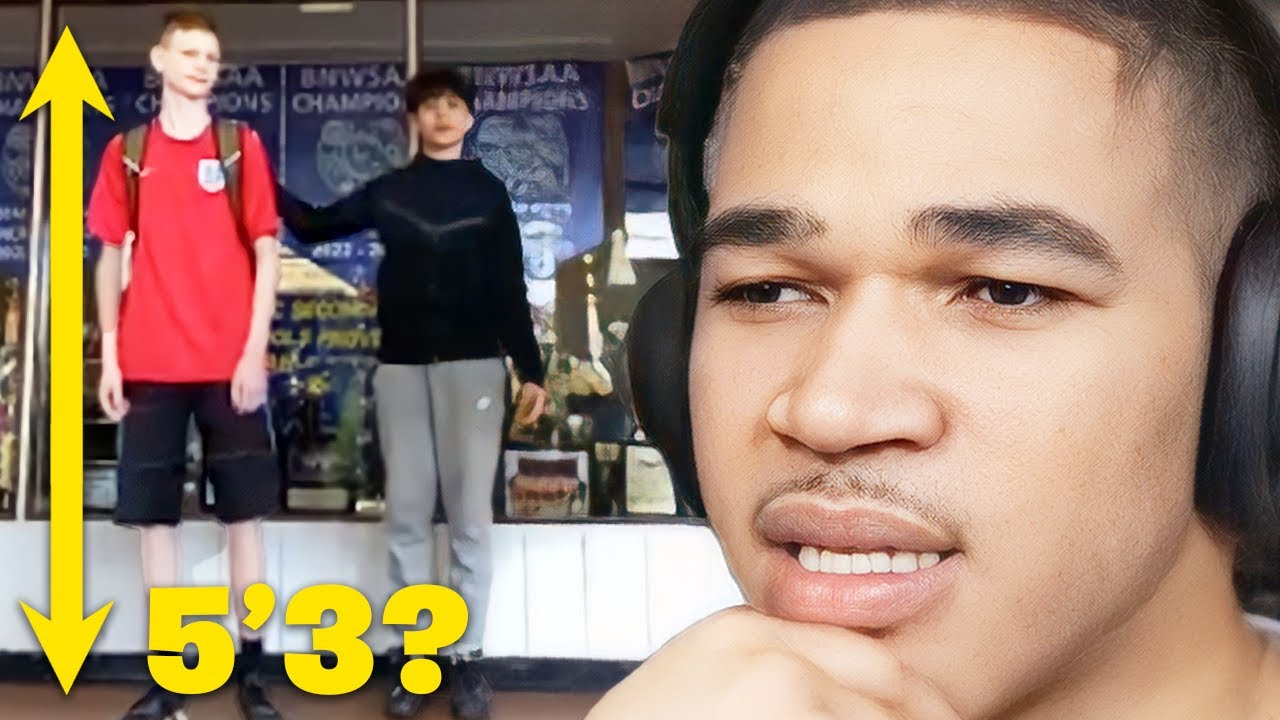 Guessing My Viewer's Heights - YouTube