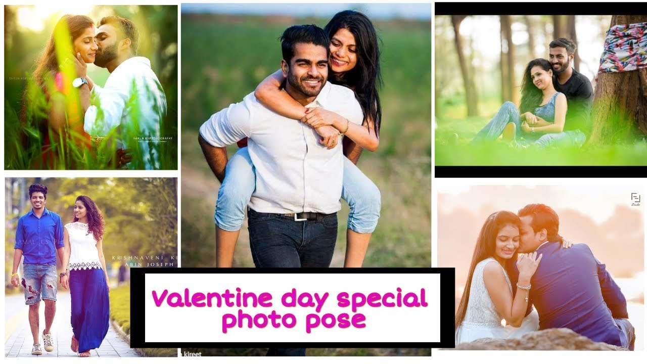 Valentine day special photography pose for couple ll couple photo pose ...