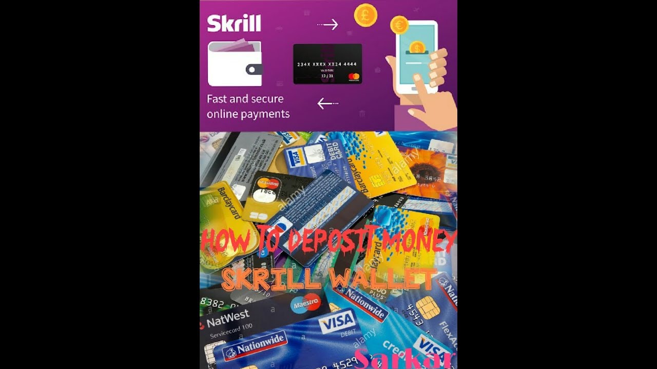 How to deposit money in skrill - YouTube