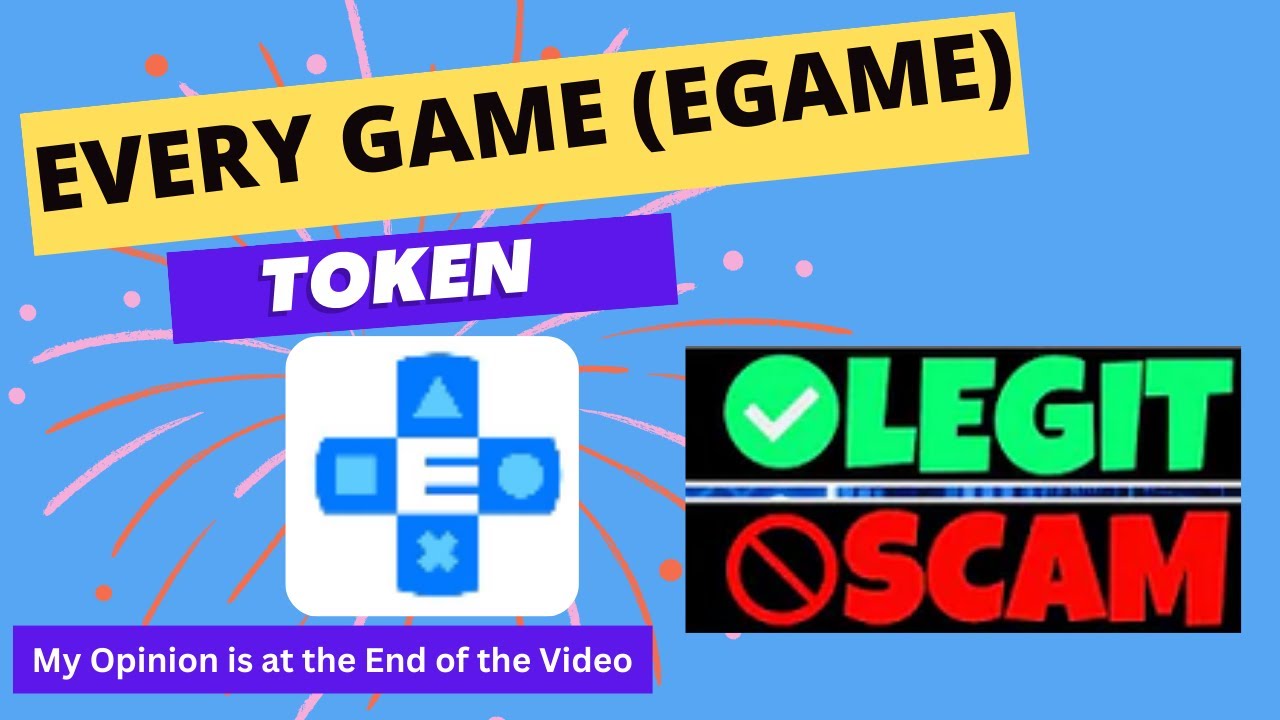 Is EVERY GAME (EGAME) Token Scam or Legit ?? - YouTube