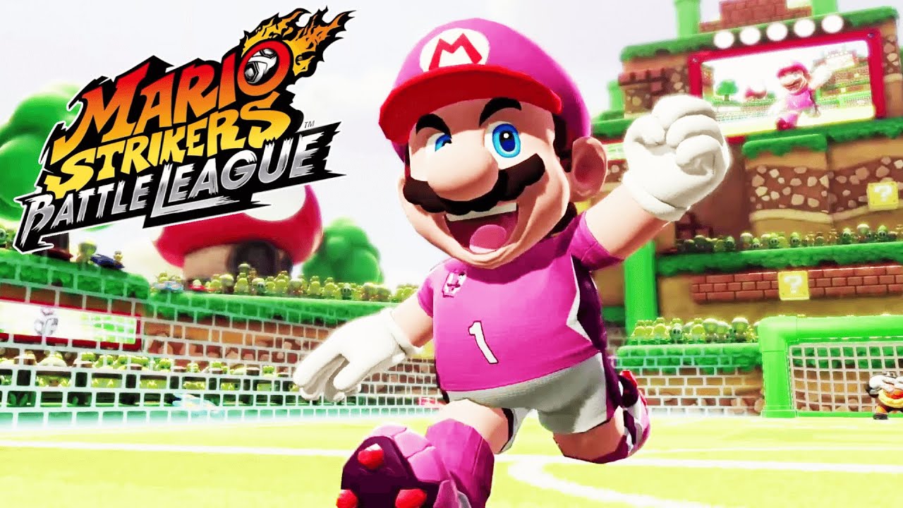 Mario Strikers: Battle League Football Online Match Gameplay Nintendo ...