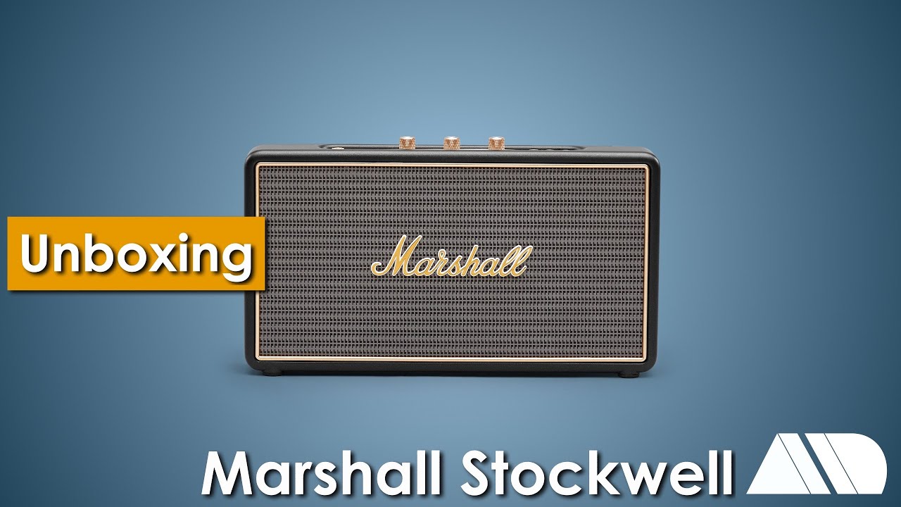 Unboxing Marshall Stockwell PT-BR - YouTube