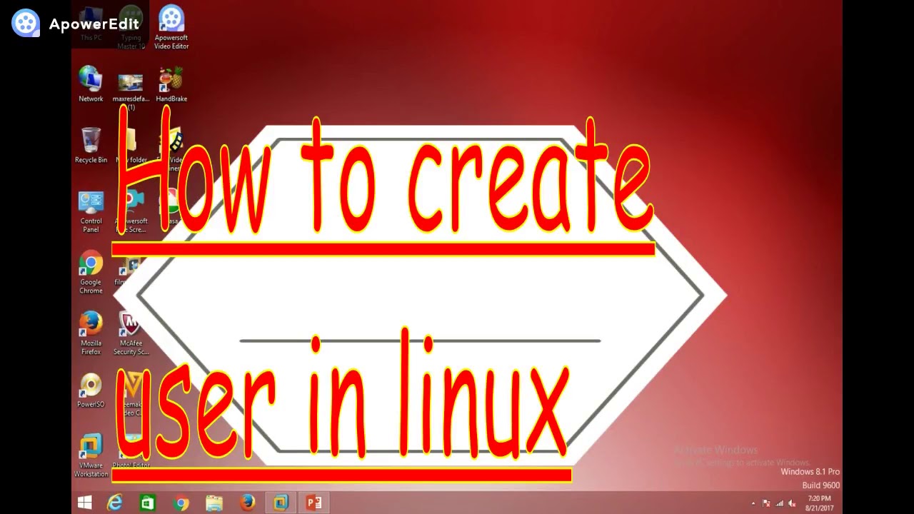 how to create user in linux in hindi - YouTube