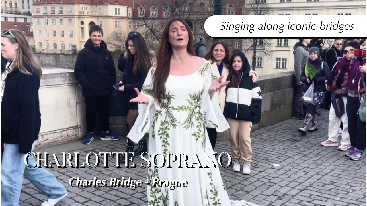 Charlotte Soprano singing Schubert’s ‘Ave Maria’ - Charles Bridge ...
