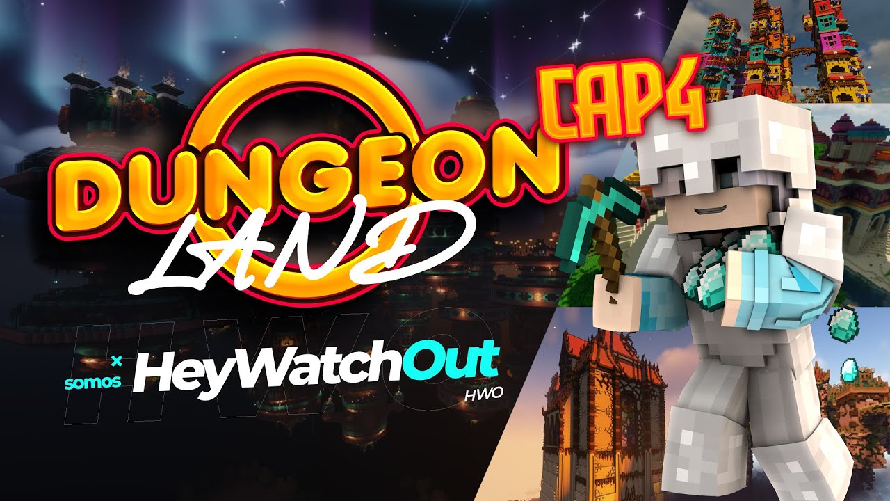 Full Diamante y Muchos Encantamientos | DungeonLand Cap 4 | HWO - YouTube