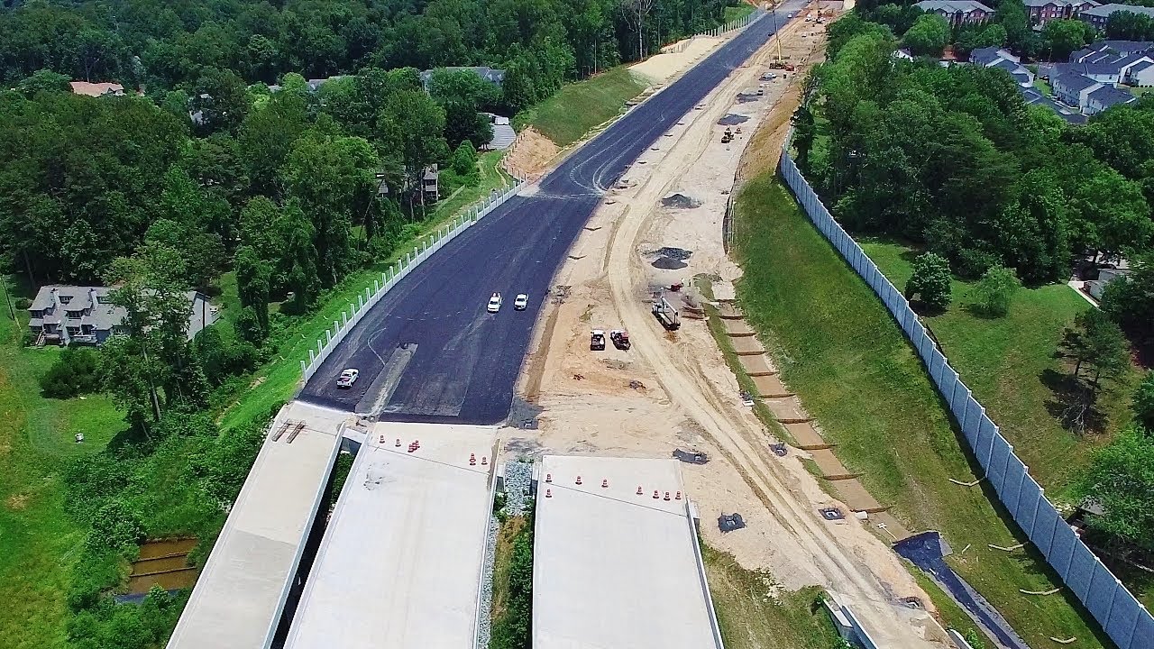 Updated Aerial Views of the Northwest Section of I-840 Urban Loop ...