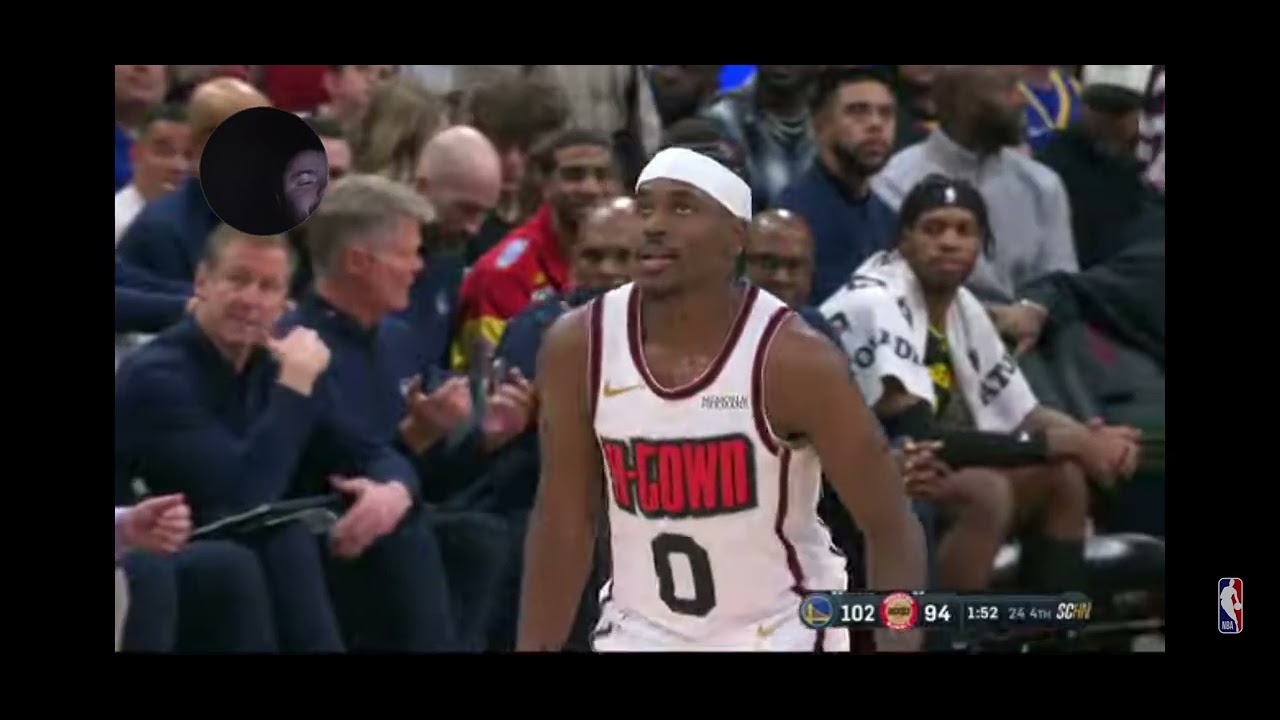 nba golden state warriors vs. rockets game reaction part 3 - YouTube