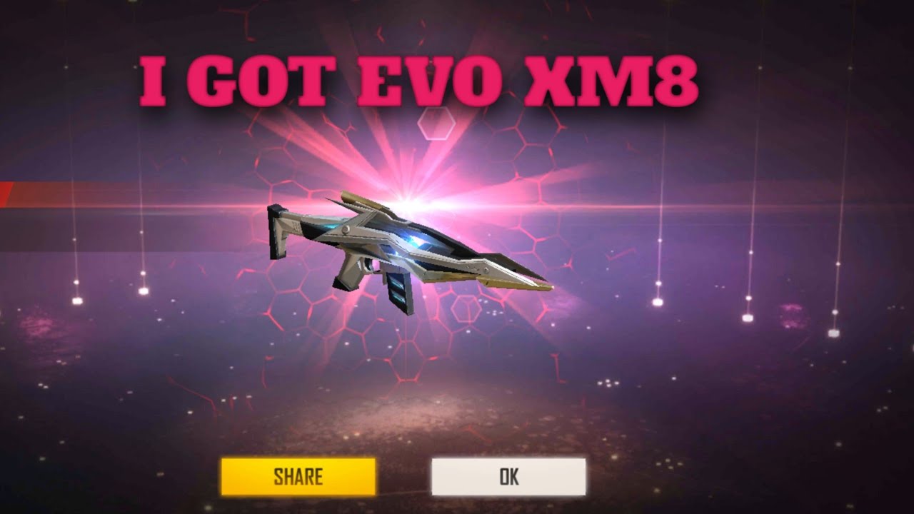 I GOT NEW EVO XM8 😍 GUN SKIN NWE FADED WHEEL EVENT SPINNING - YouTube