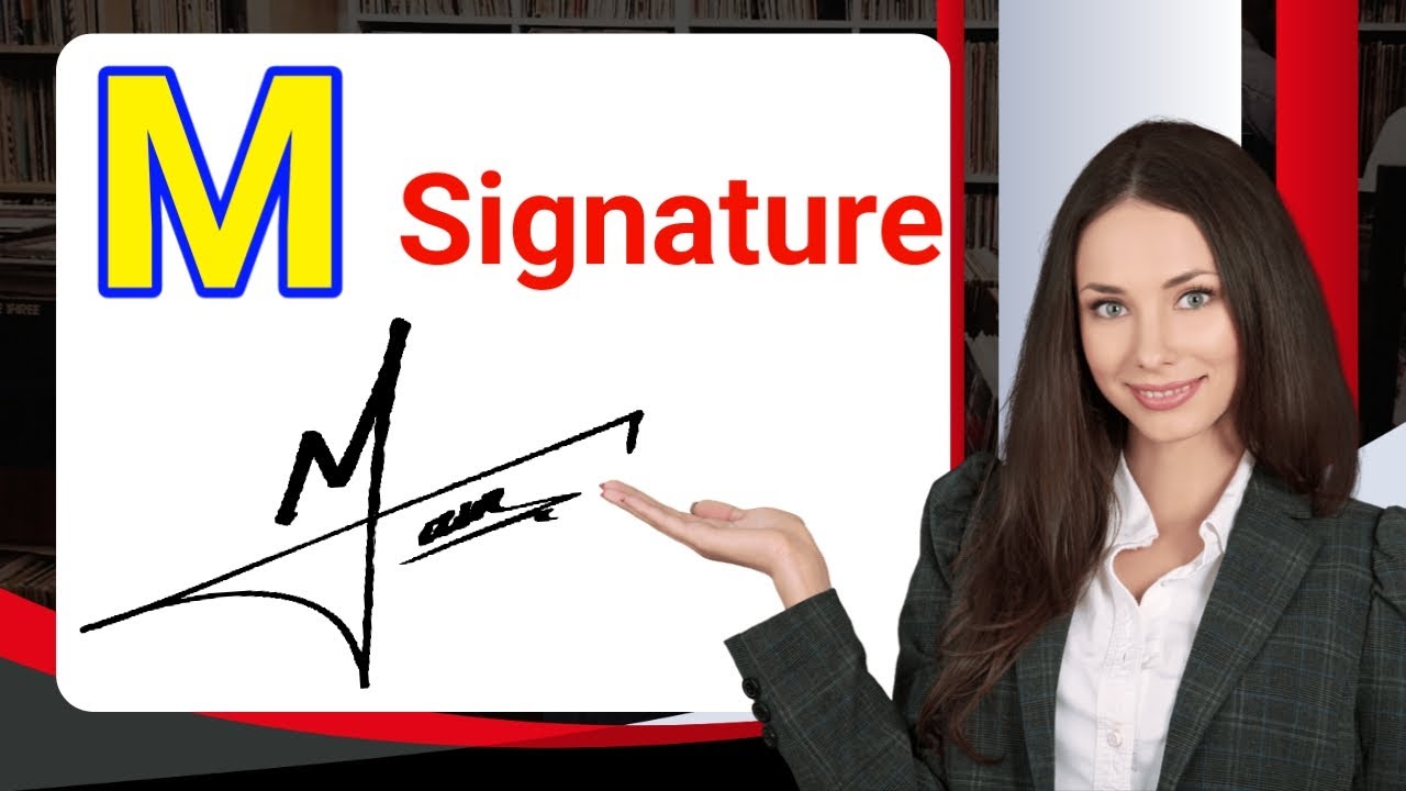 M name signature style | M signature ideas | Signature style of my name ...