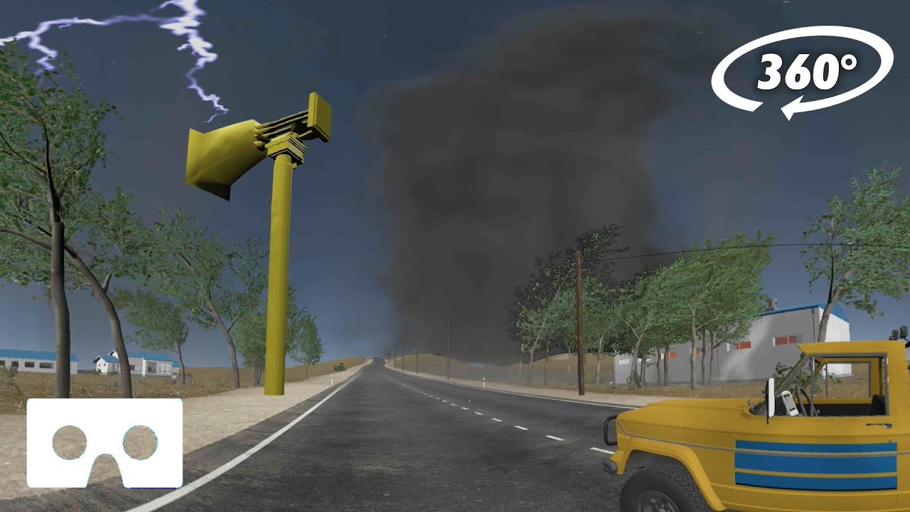 TORNADO 360° VR Simulation Experience - Virtual Reality Experience ...