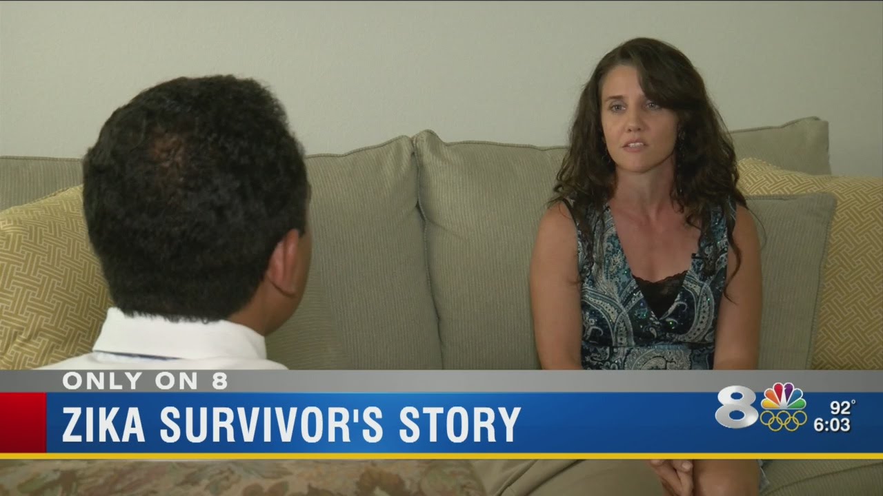 Zika victim shares her experience during return to Sarasota - YouTube