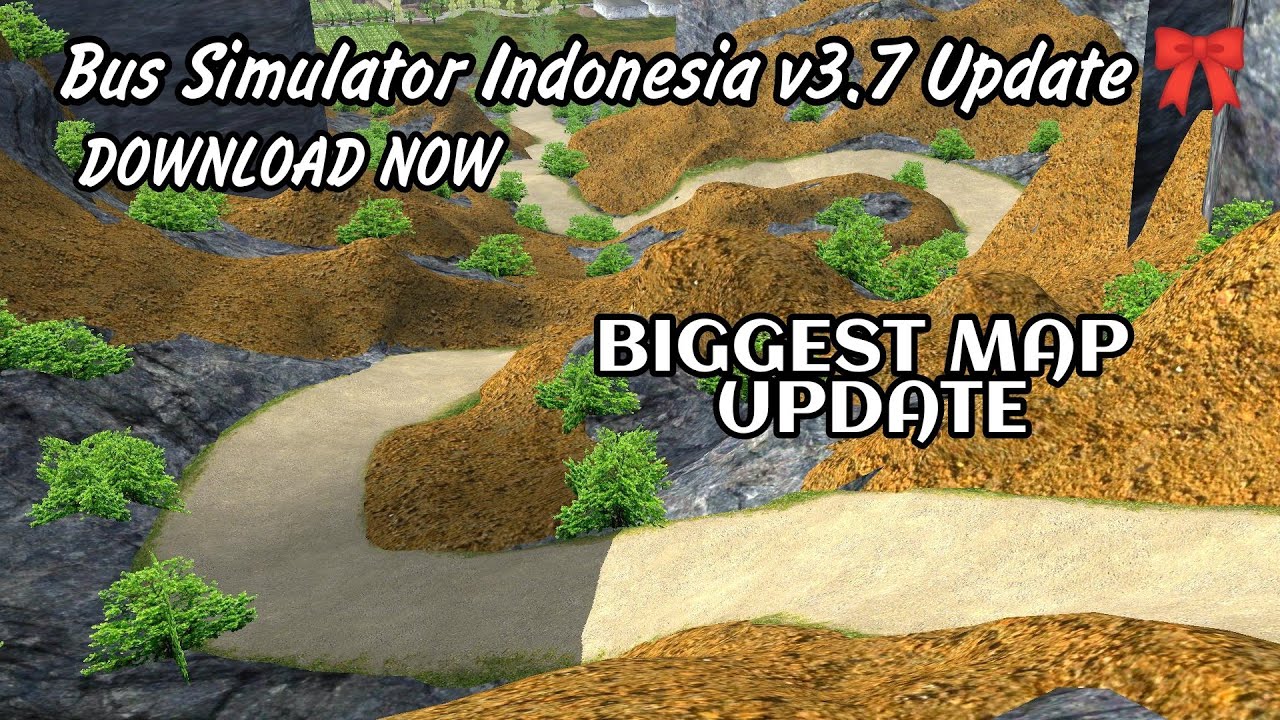Bus Simulator Indonesia v3.7 Update || New Off-road Map in bus ...