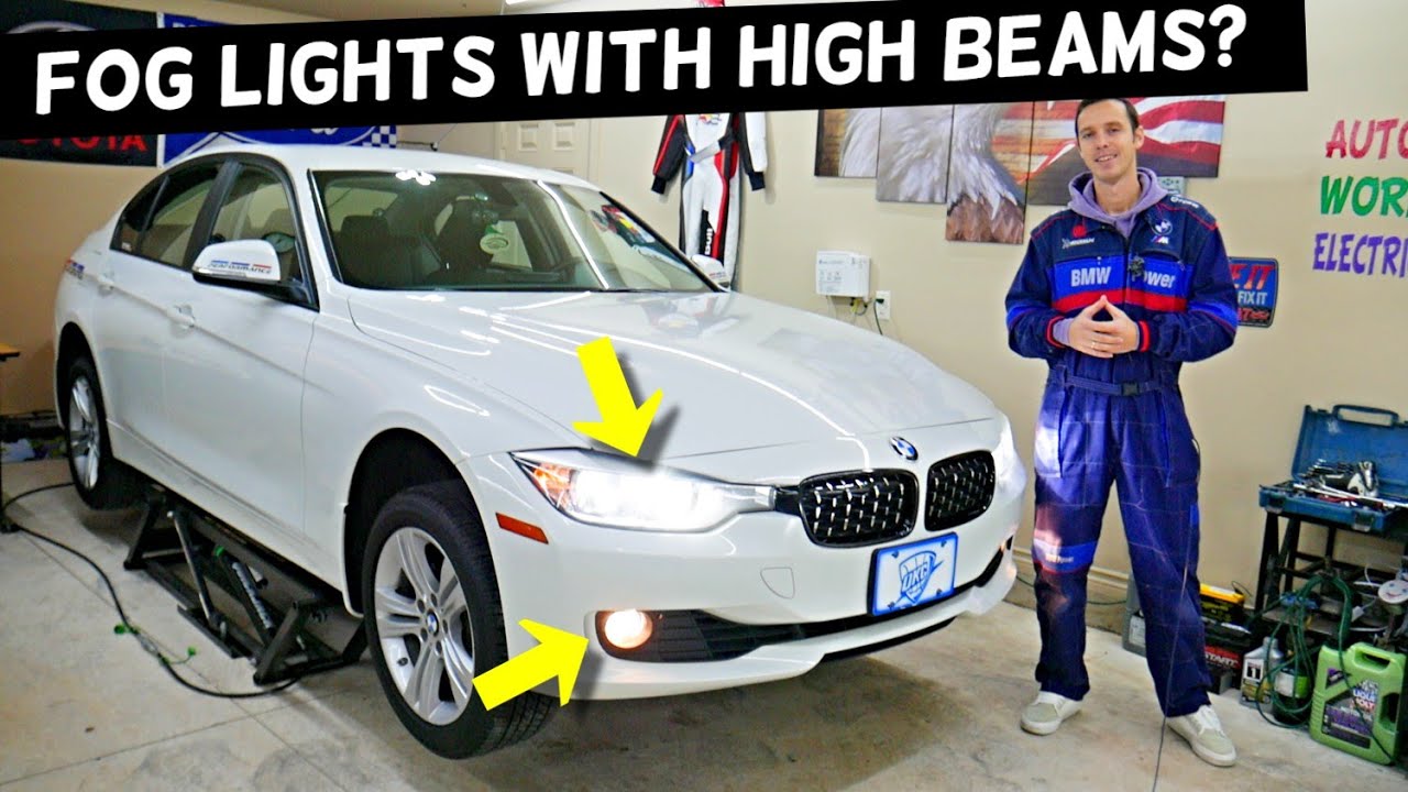 BMW HOW TO TURN ON FOG LIGHTS WITH HIGH BEAMS BMW F30 F31 F32 F33 F36 BMW HOW TO TURN ON FOG LIGHTS WITH HIGH BEAMS BMW F30 F31 F32 F33 F36