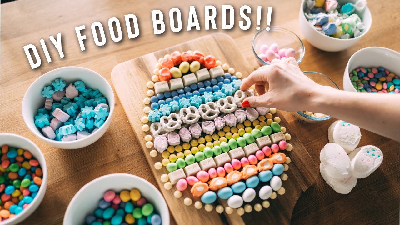 3 *delicious* DIY FOOD BOARDS! | Easter, Breakfast, & CHARCUTERIE ...