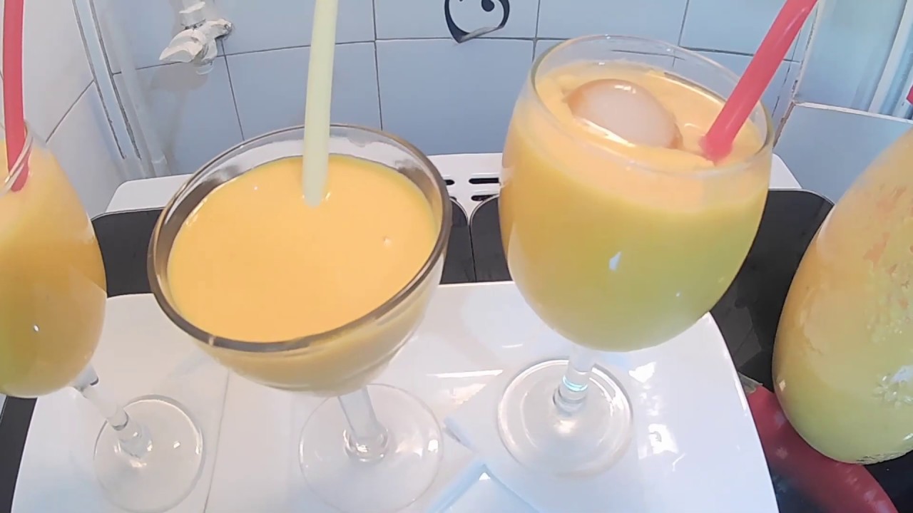 Jus de mangue - YouTube