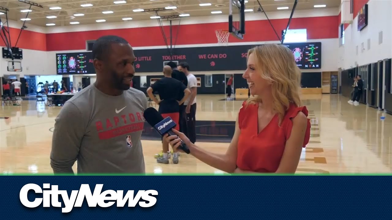 Raptors' new assistant coach James Wade excited for new season - YouTube
