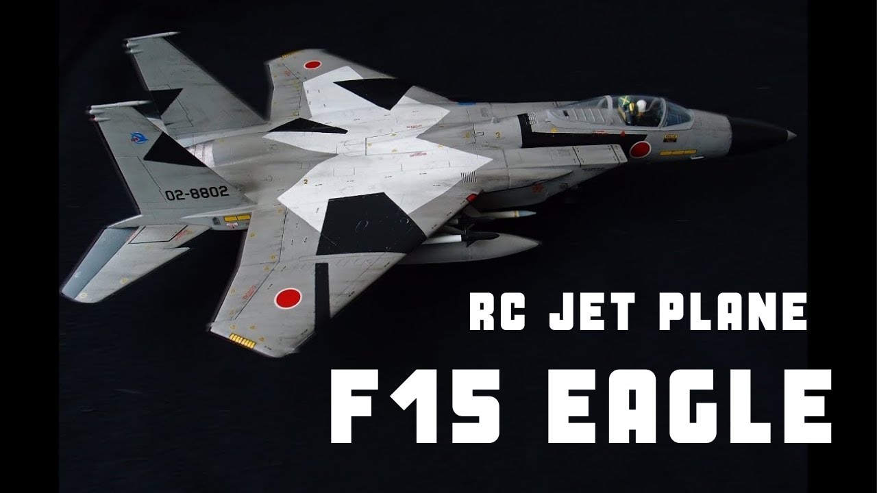F15 Eagle RC plane - pusher jet - YouTube