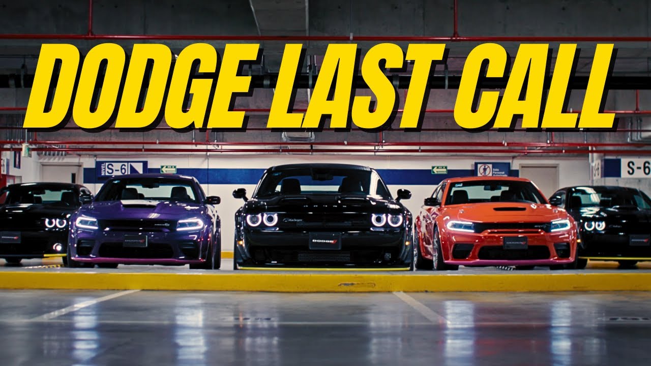 Dodge Last Call - La muerte del V8 Hemi ¡Adiós Challenger y Charger ...
