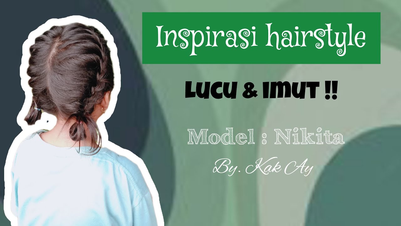 inspirasi hairstyle || DIY kepang rambut mudah - YouTube