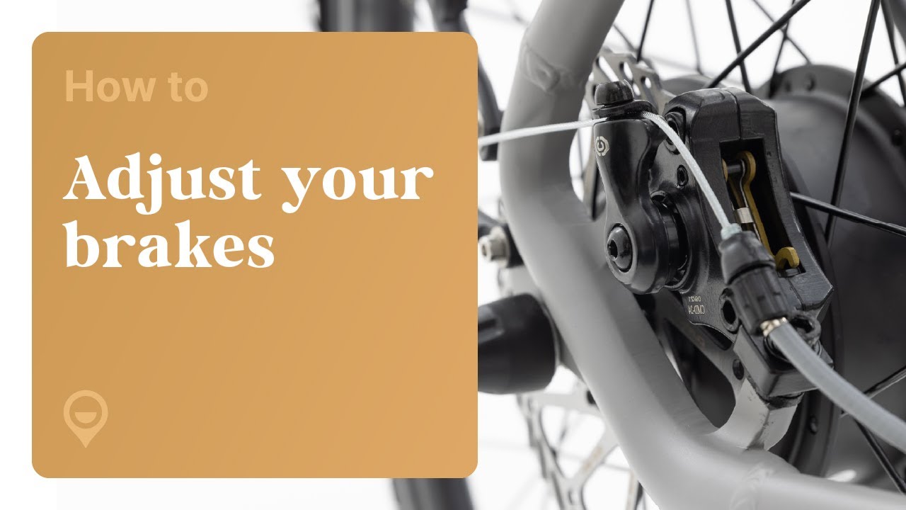 How to | Adjust your brakes - YouTube