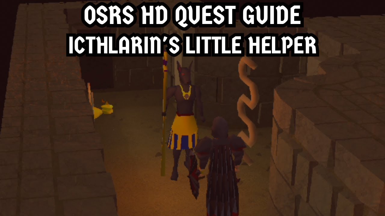 [OSRS HD Quest Guide] Icthlarin's Little Helper - YouTube