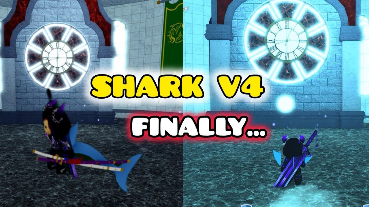 Race V4 / Shark V4 in Blox Fruit - YouTube