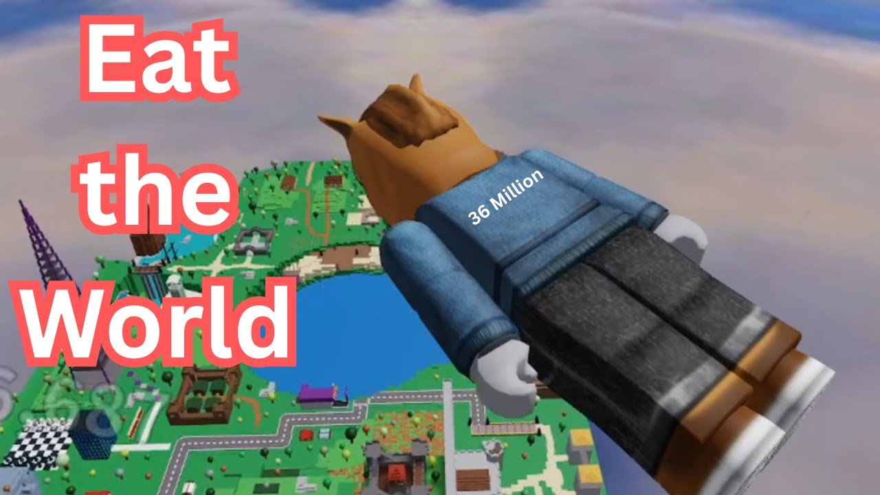 Reaching 36 Million in Eat the World #roblox #eattheworld - YouTube