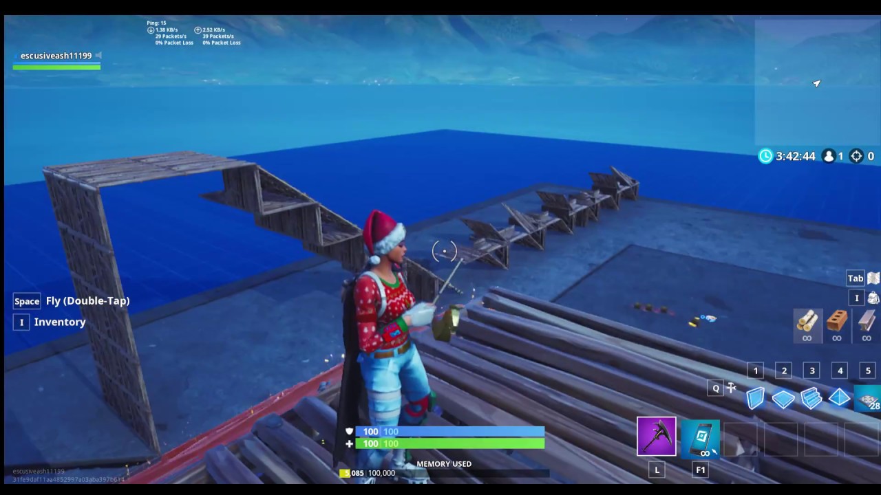 Fortnite practicing editing and building :) - YouTube
