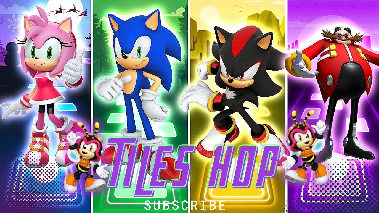 Sonic Prime 🌐 TILES HOP EDM RUSH Unforgettable Team Play with Sonic ...