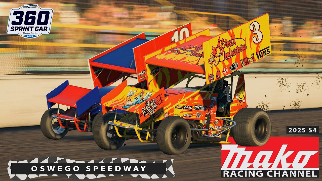 360 Sprint Series : Oswego : iRacing - YouTube