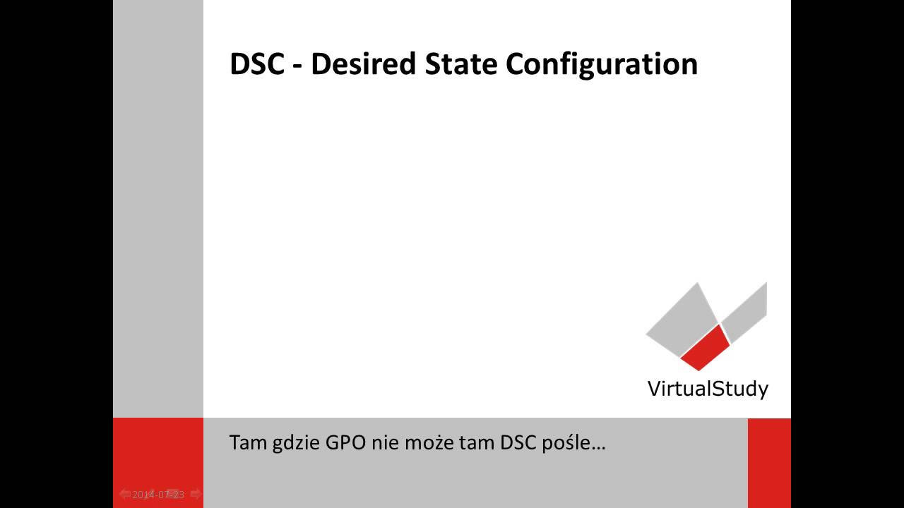 Desired State Configuration – czyli następca GPO (Zwiastun) - YouTube